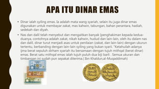 DINAR EMAS | PPT