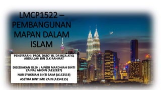 Lmcp1522 – pembangunan mapan dalam islam (slide akhir) | PPT