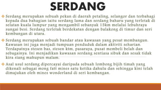 KEMAPANAN BANDAR SERDANG, CHERAS | PPTX