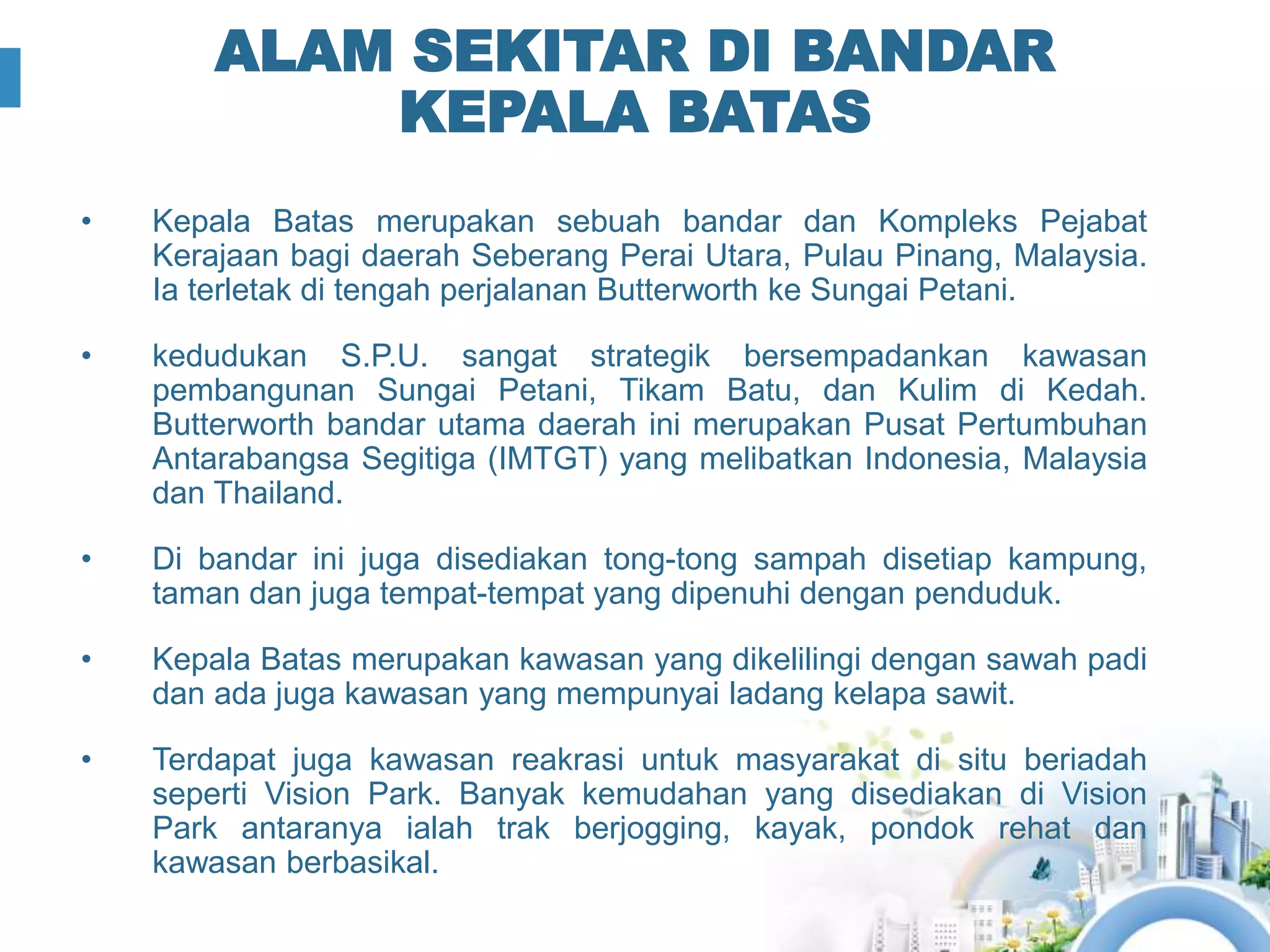 Lmcp1532 pembangunan bandar mapan task 4 | PPT