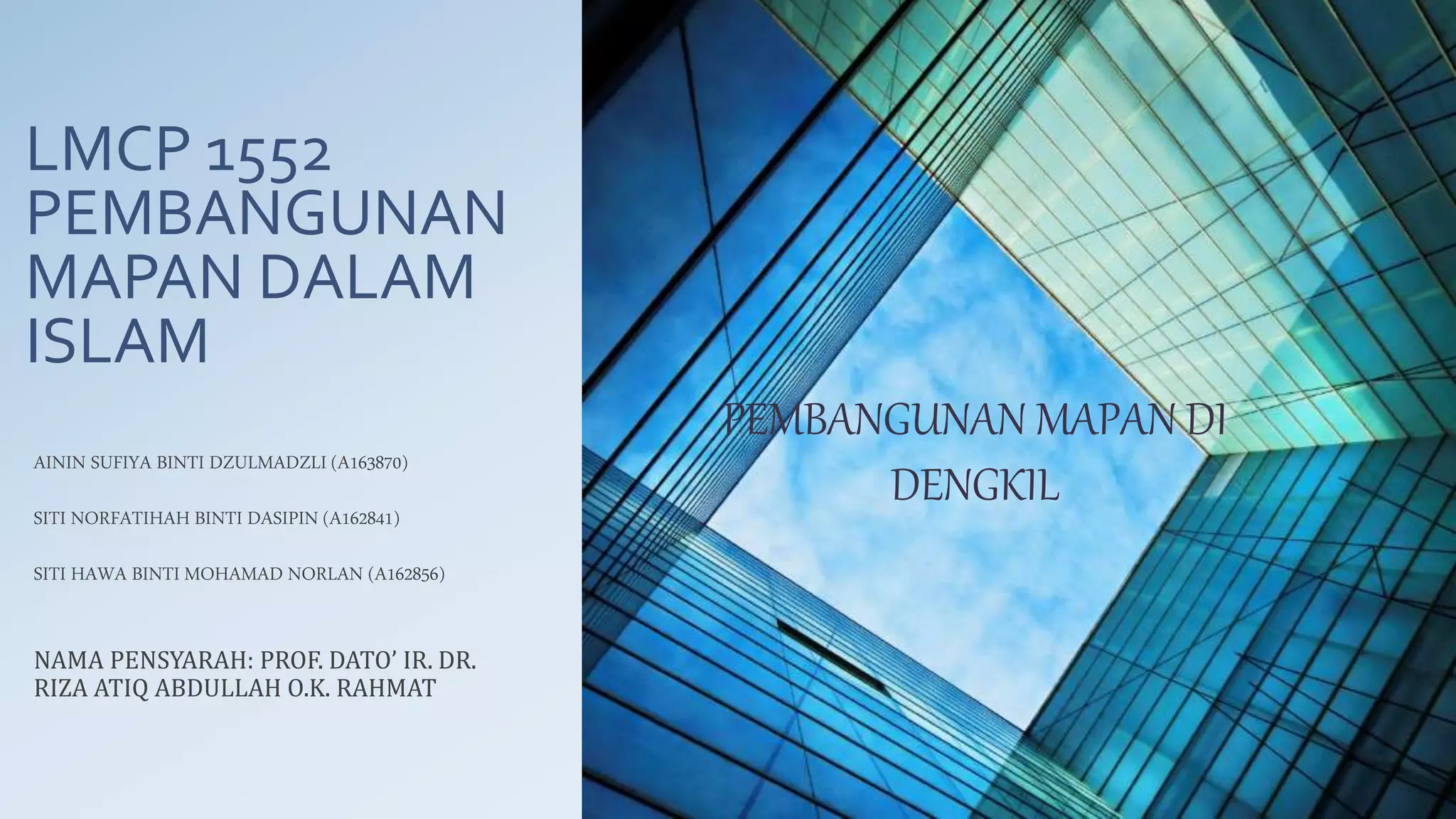 Lmcp 1552 projek akhir | PPTX