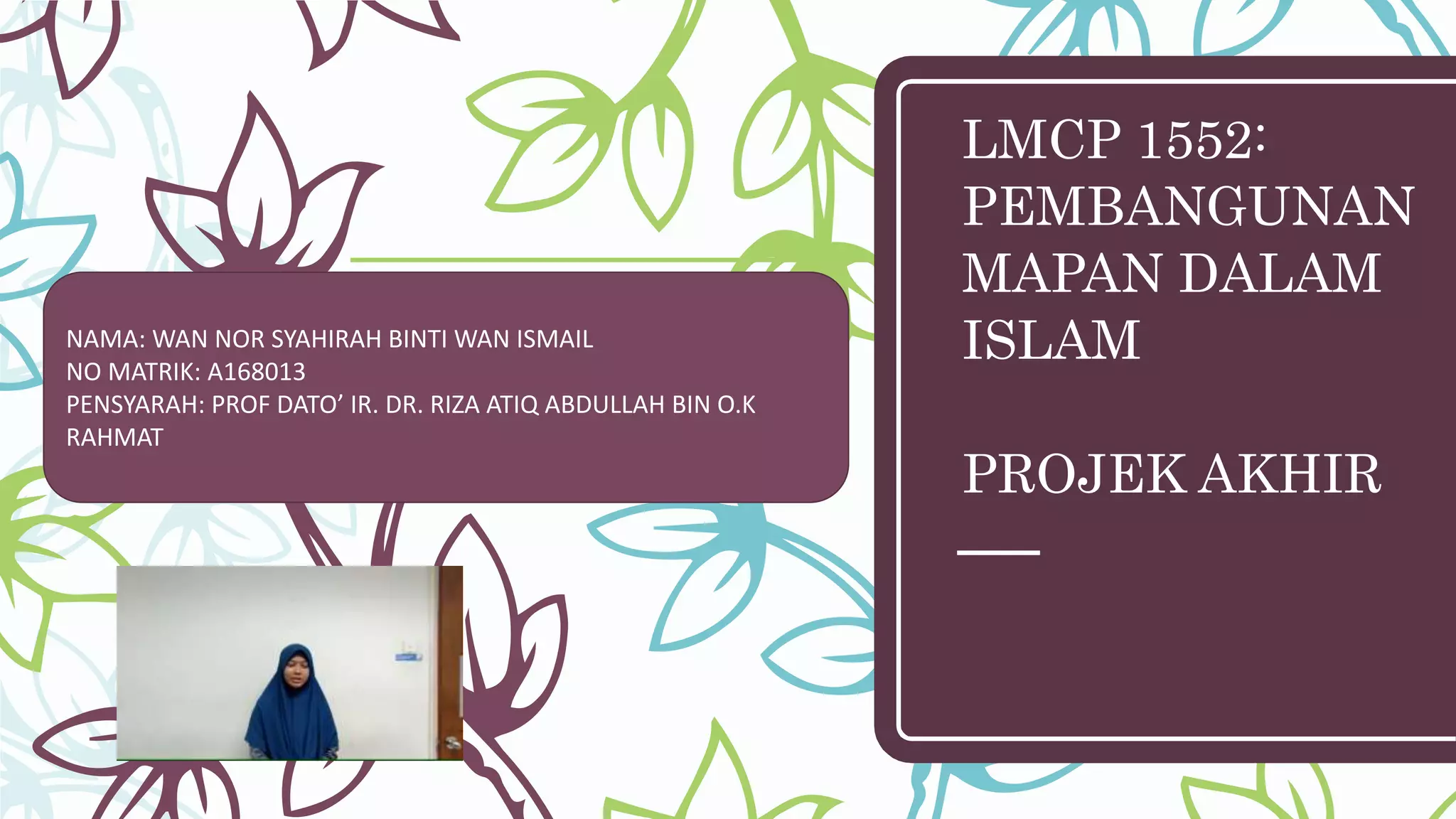 Lmcp 1552 projek akhir mapan | PPTX