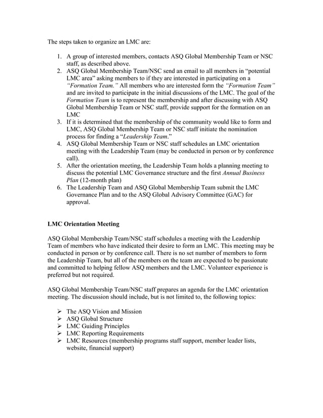 Lmc resources how to organize 2016 | PDF