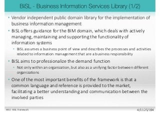 BiSL® - Business Information Services Library - Foundation | PPT