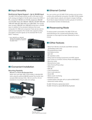 Sony LMD-1751W | PDF