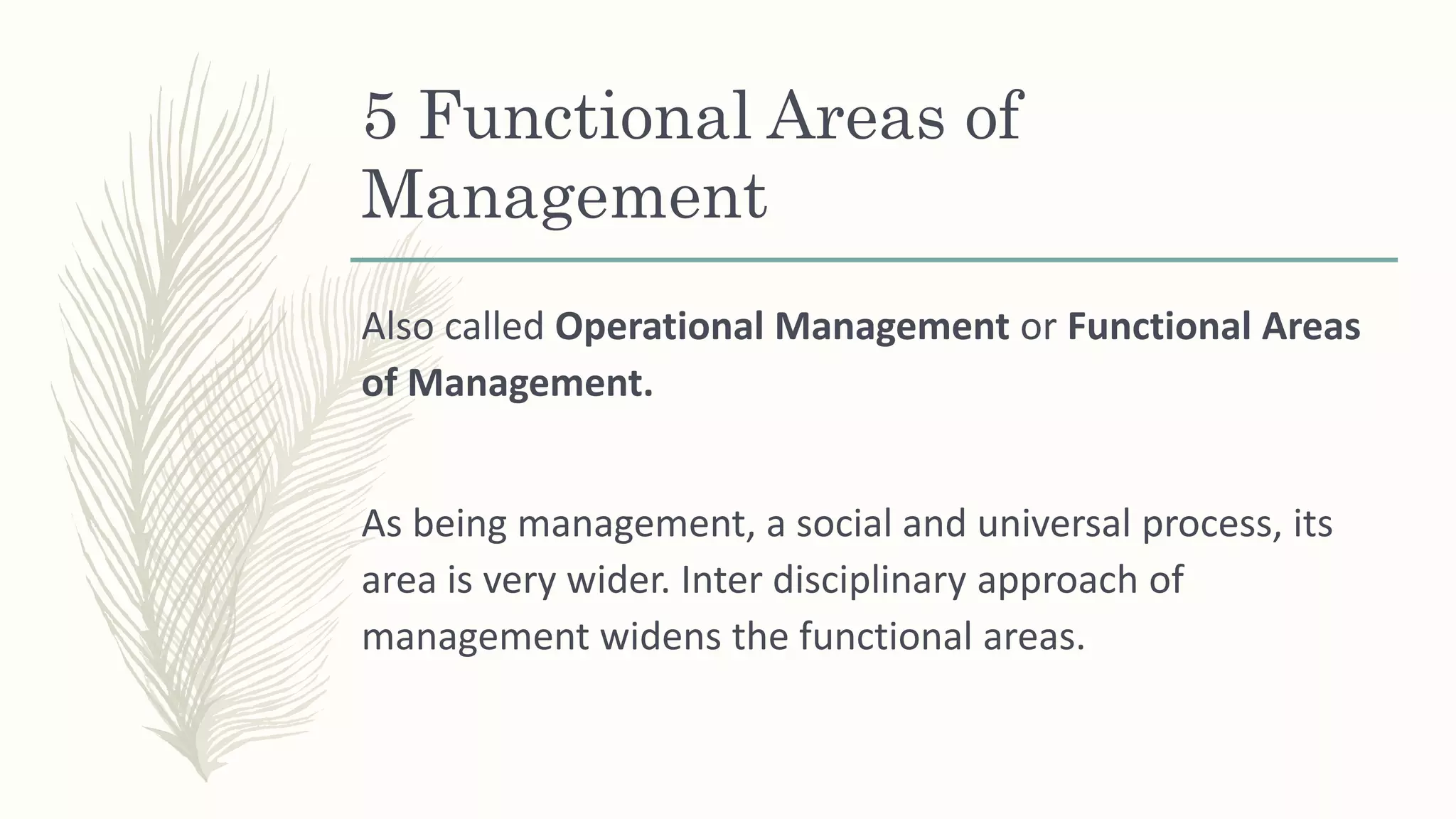 Lmdaf lec 2 understanding the different parts of management | PPTX