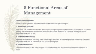 Lmdaf lec 2 understanding the different parts of management | PPT