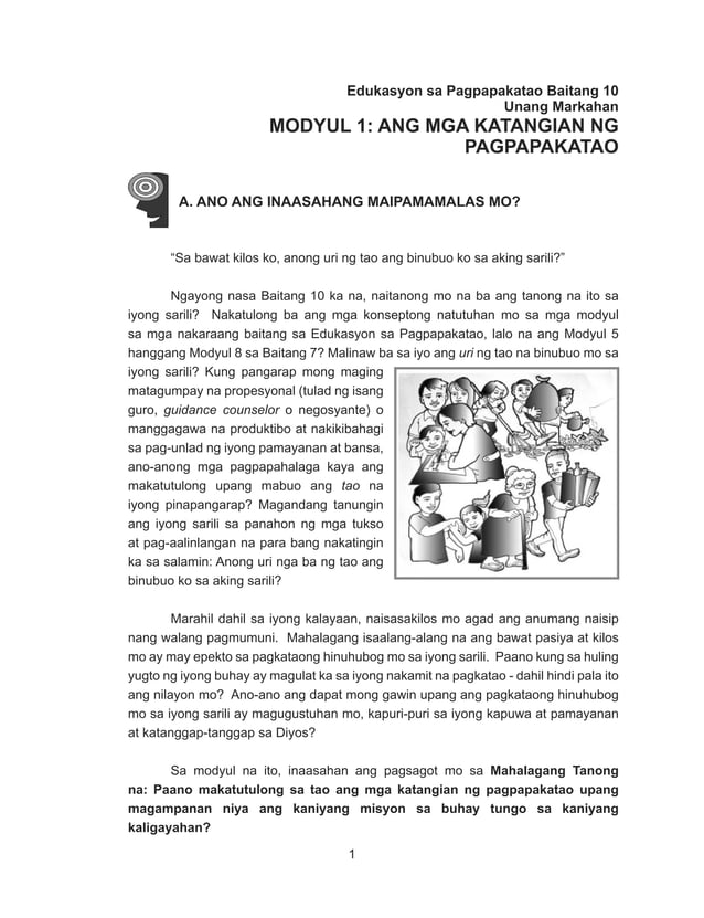 ESP Module Grade 10 | PDF