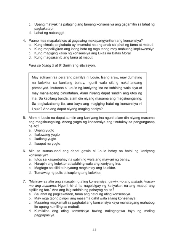 ESP GRADE 10 LEARNER'S MODULE