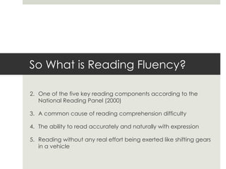 Fluency Presentation | PPT
