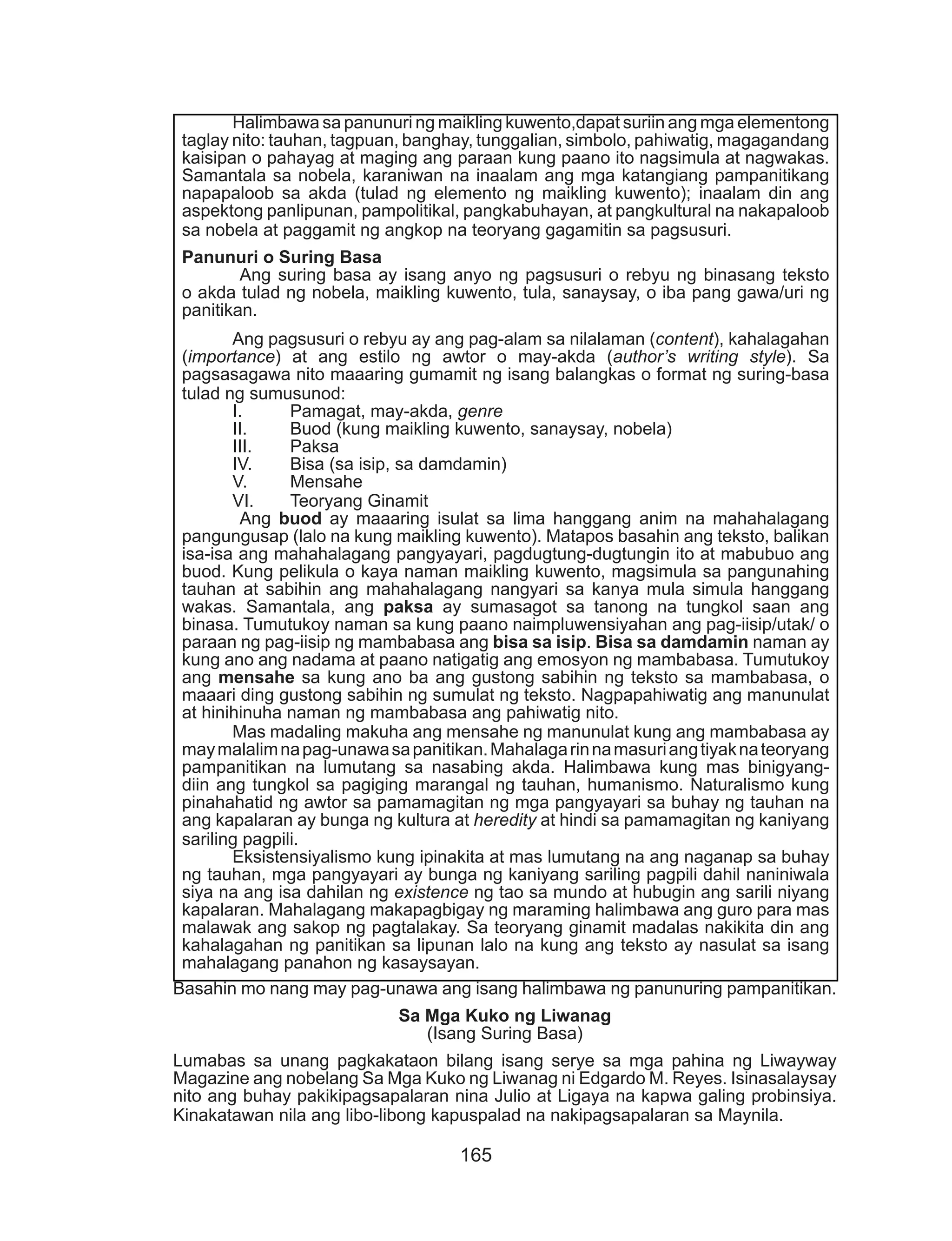 LM Filipino Grade 10 Quarter 2 | PDF