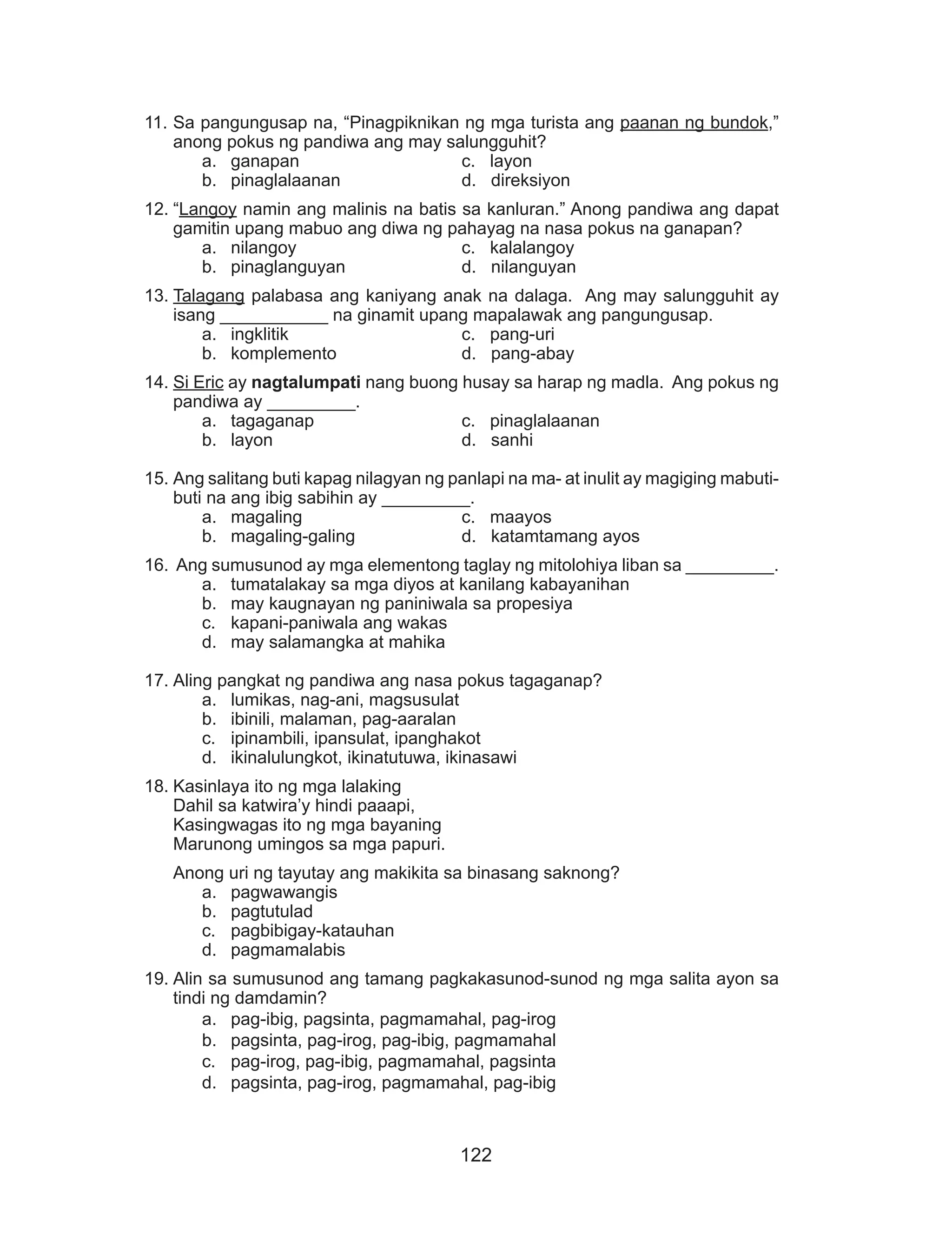 LM Filipino Grade 10 Quarter 2 | PDF