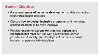 How Inclusive Design and Programming Advances UHC | PPT