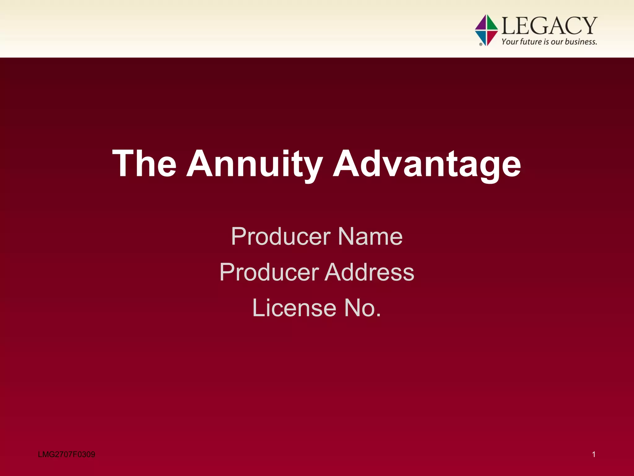 The Annuity Advantage | PPS