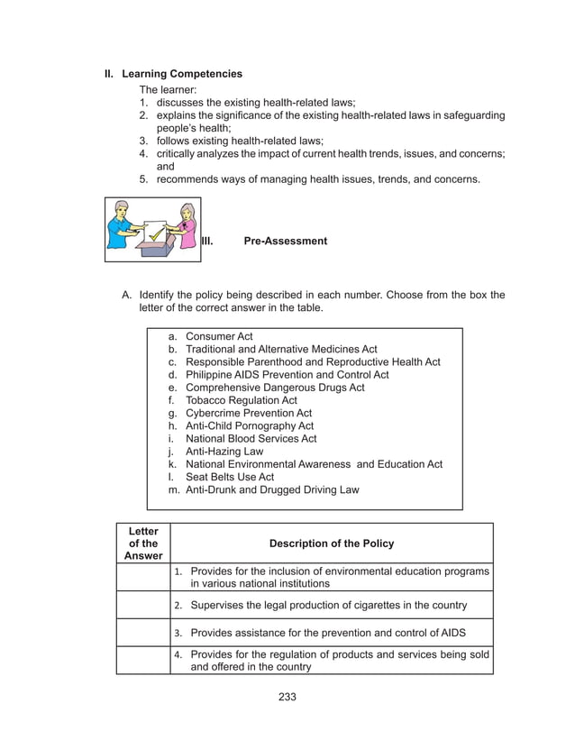 Lm health grade10_q2 | PDF | Education