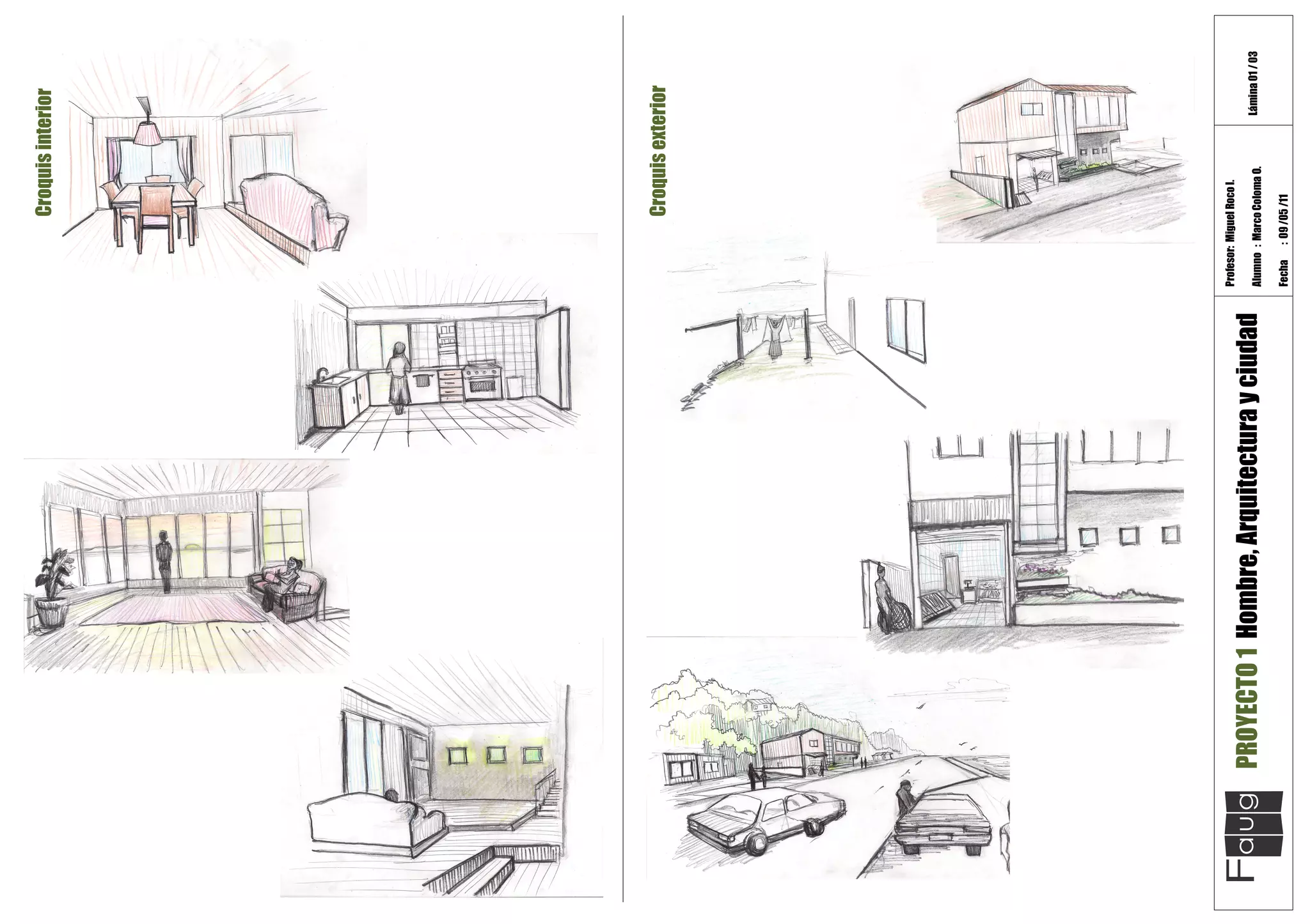 Lámina de croquis 2. | PDF