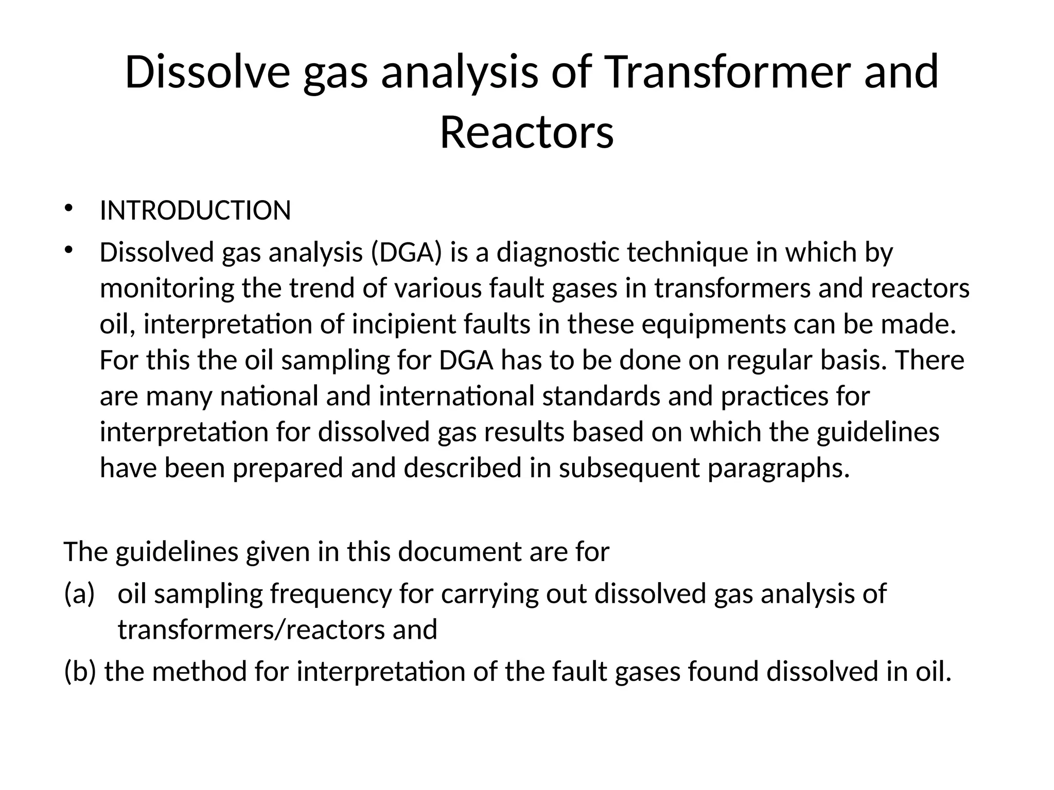 location management instructions of dga of transformer.pptx