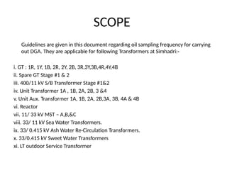 location management instructions of dga of transformer.pptx