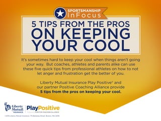 5 Tips From The Pros On Keeping Your Cool | PPT