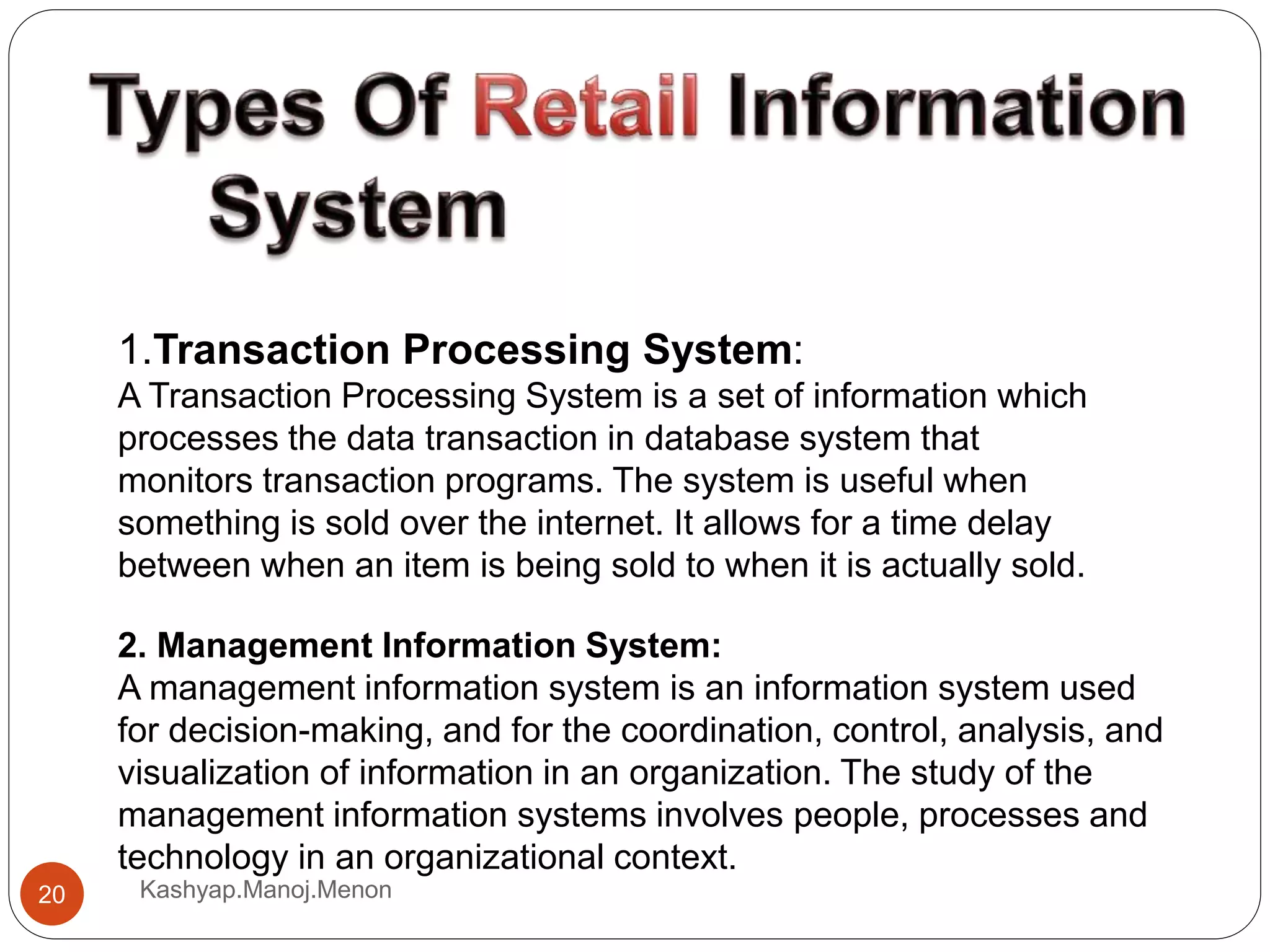 Logistics Management Information System [LMIS] | PPTX
