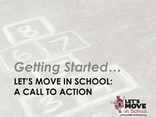 AAHPERD Presents Let's Move in School for Districts and States | PPTX