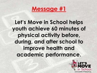 AAHPERD Presents Let's Move in School for Districts and States | PPTX