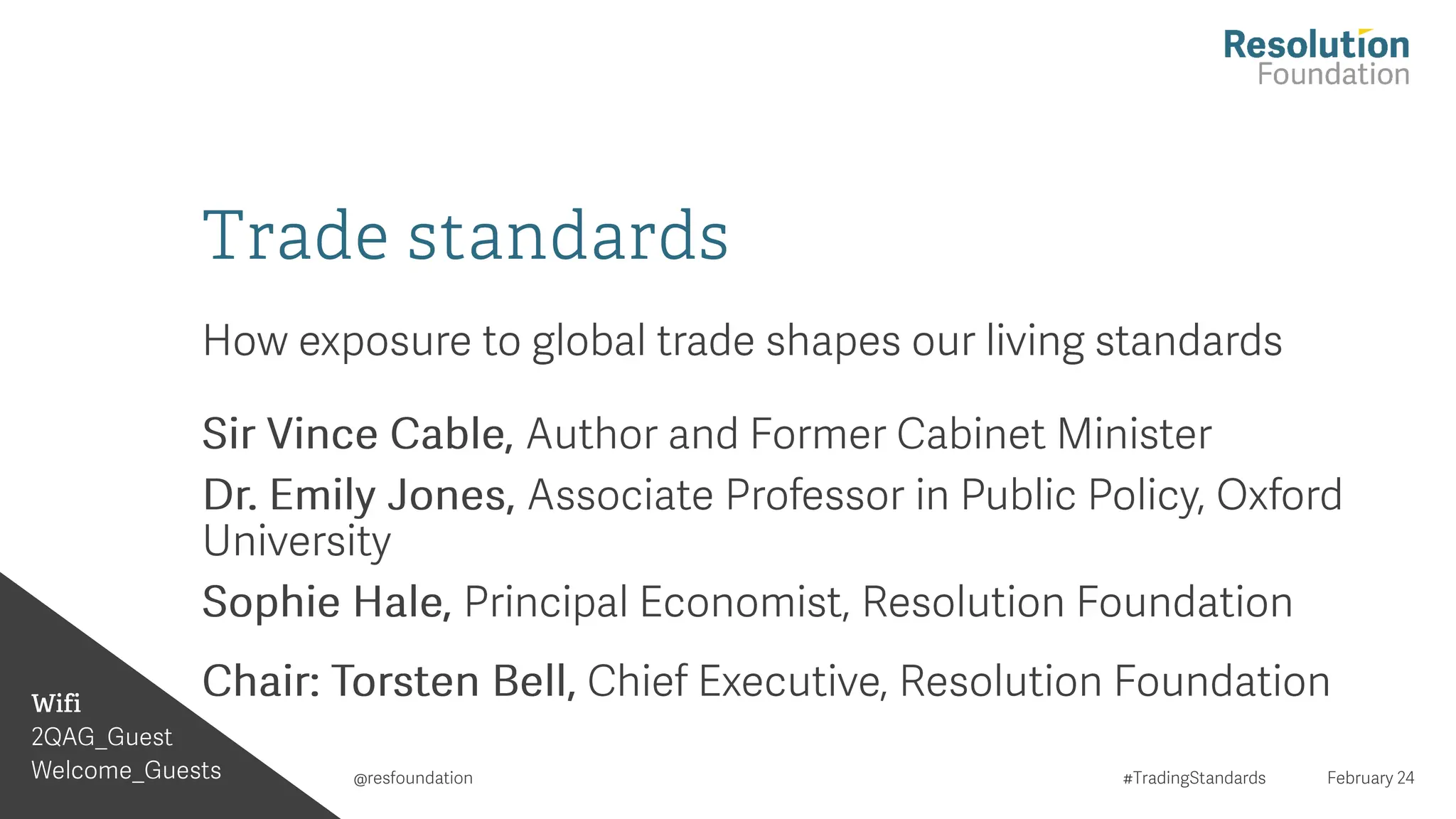 Trading standards: How exposure to global trade shapes our living ...