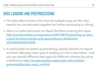 Time Series Analysis: Theory and Practice | PDF