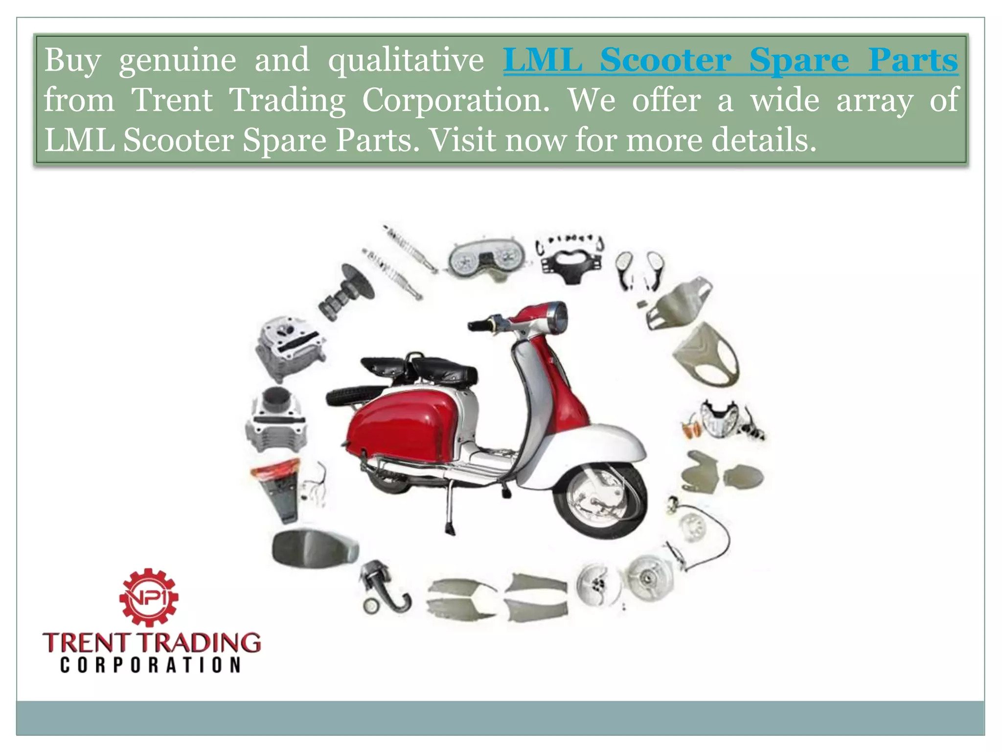 Lml scooter spare parts | PPTX | Manufacturing Industry | Industries