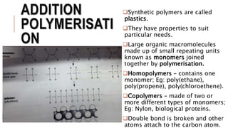 Petrochemicals and polymers | PPTX