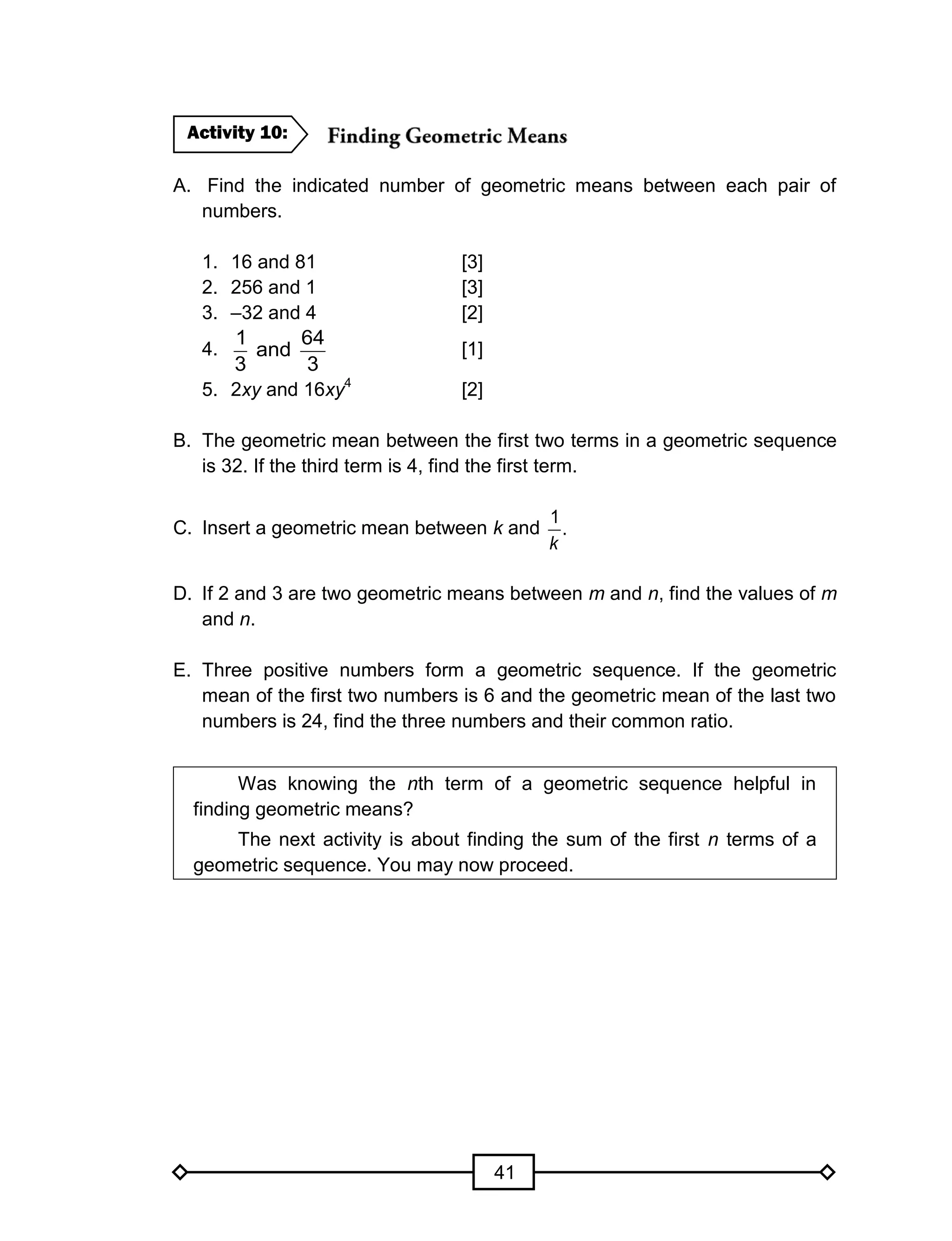 Grade 10 Math Module (1st Quarter) | PDF