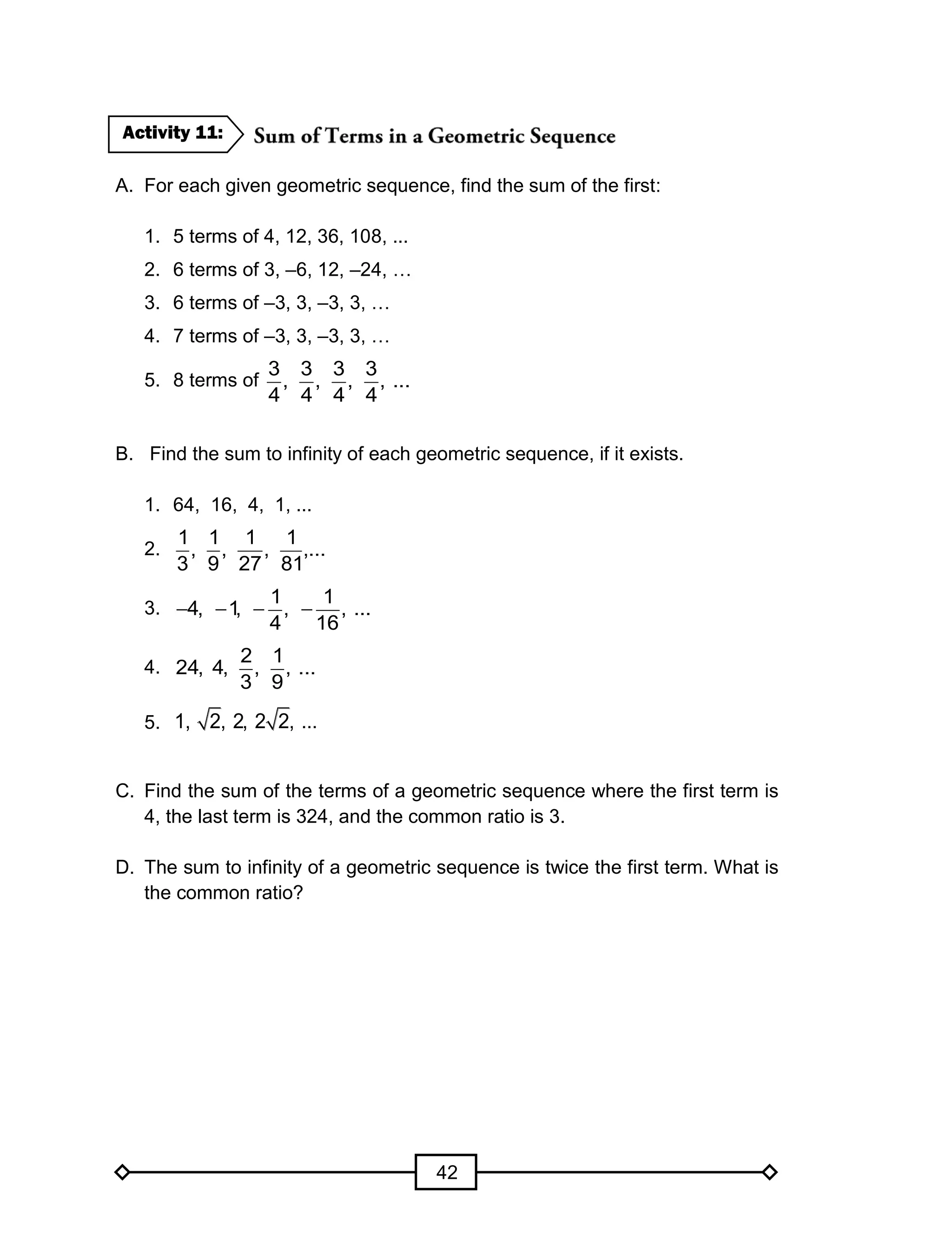 Grade 10 Math Module (1st Quarter) | PDF