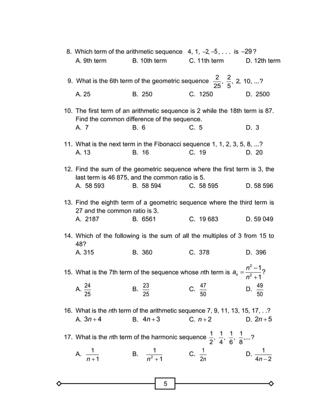 Grade 10 Math Module (1st Quarter) | PDF