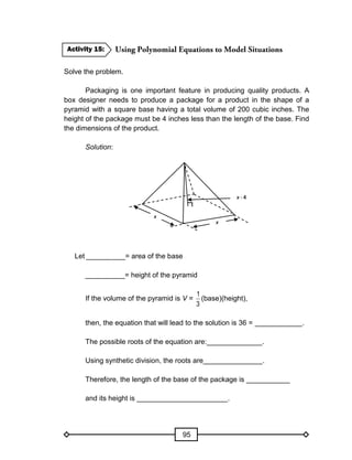 Grade 10 Math Module (1st Quarter) | PDF