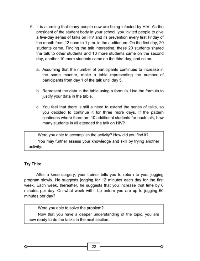 Grade 10 Math Module (1st Quarter) | PDF