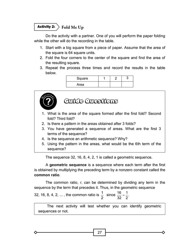 Grade 10 Math Module (1st Quarter) | PDF