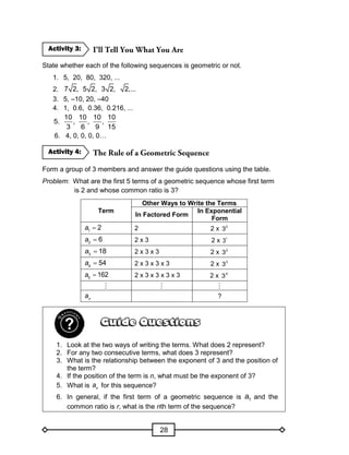 Grade 10 Math Module (1st Quarter) | PDF