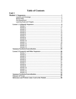 Grade 10 Math Module (1st Quarter) | PDF