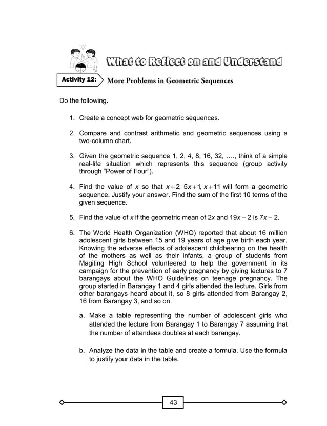 Grade 10 Math Module (1st Quarter) | PDF