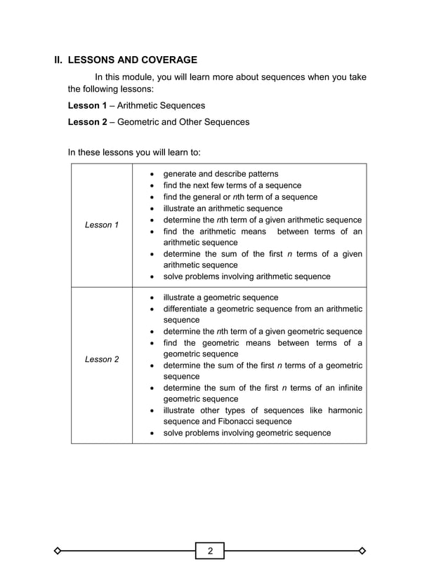 Grade 10 Math Module (1st Quarter) | PDF