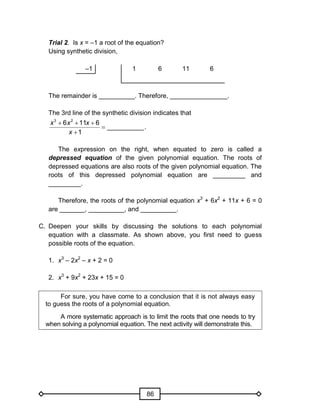 MATH GRADE 10 LEARNER'S MODULE | PDF
