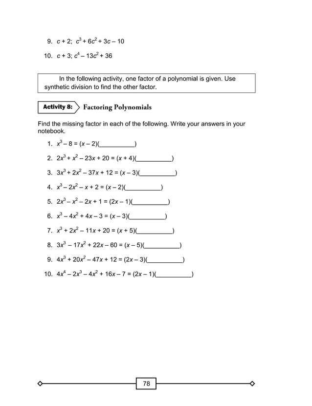 MATH GRADE 10 LEARNER'S MODULE