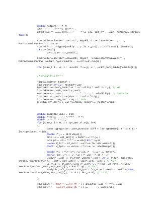 Libor Market Model C++ code | PDF