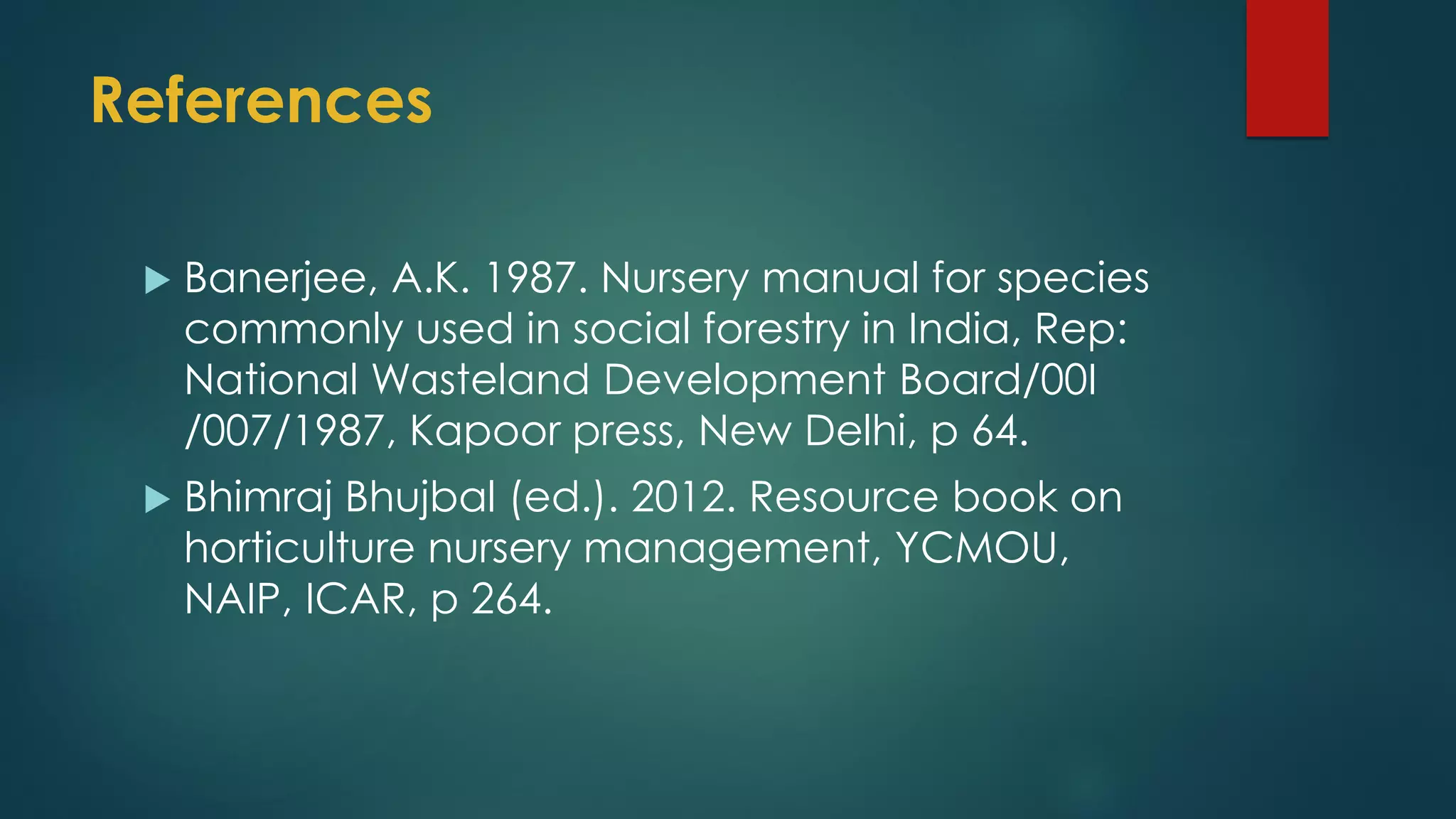 nursery production of fruit crops: definition of rootstocks and scion ...