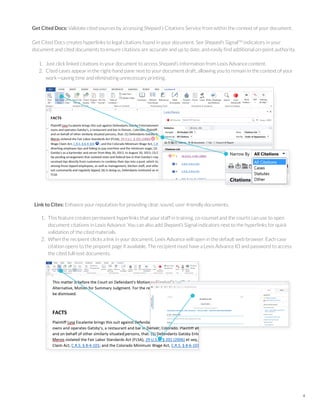 Lexis for Microsoft Office: Overview Brochure | PDF