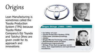 Lean Manufacturing processes | PPTX