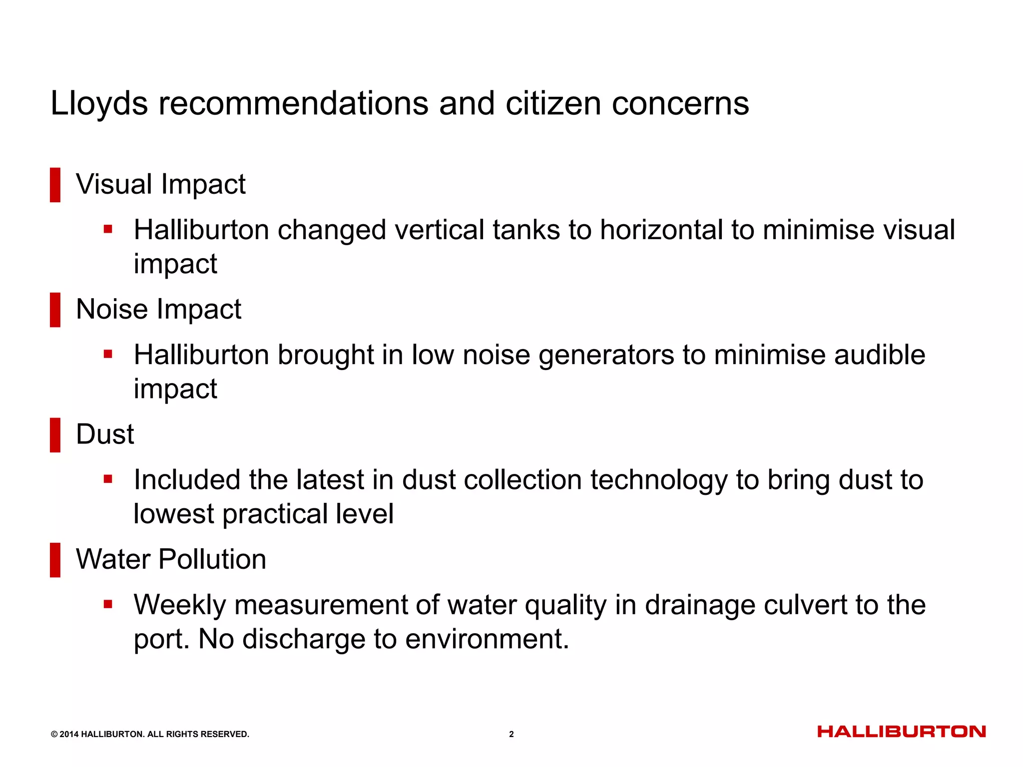 Halliburton Liquid mud plant at Larnaka port | PPTX