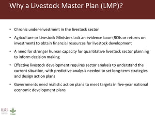LMP process and its support for the incorporation of livestock in NAIPs ...