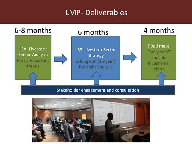 LMP process and its support for the incorporation of livestock in NAIPs ...