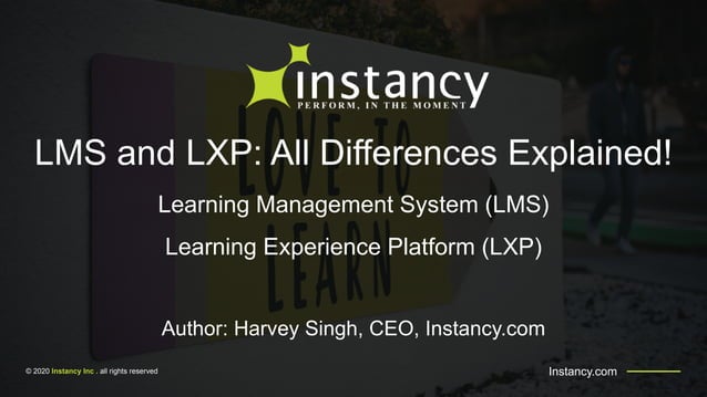 LMS vs LXP - All Differences Explained | PPT